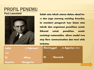 Two Step Flow Communication Theory | PPTX