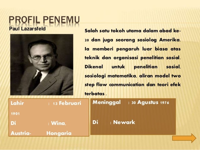 Two Step Flow Communication Theory