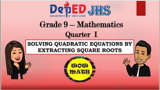 Presentation Module 1 & 2.pdf Quadratic Equations | PDF | Physics | Science