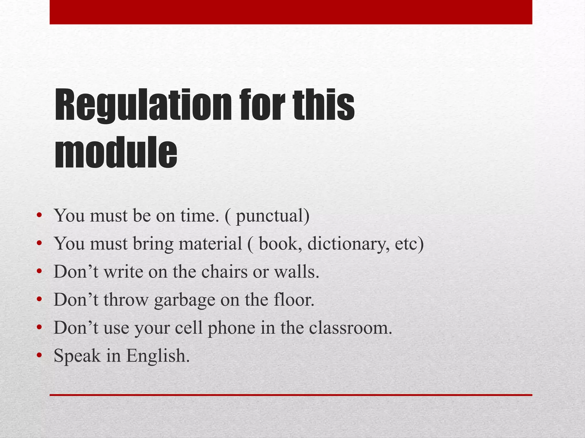 Presentation module 4 | PPT