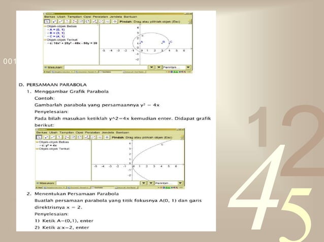 Presentation modul geogebra by Handri | PPTX