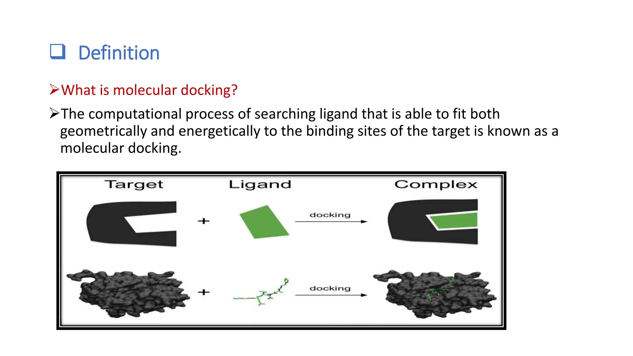 Molecular Docking Principal Of Drug Discovery Pptx