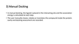 MOLECULAR DOCKING PRINCIPAL OF DRUG DISCOVERY | PPTX