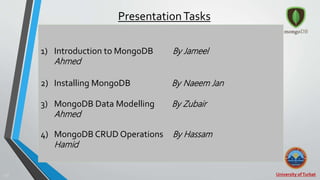 Presentation mongodb | PPTX | Databases | Computer Software and Applications