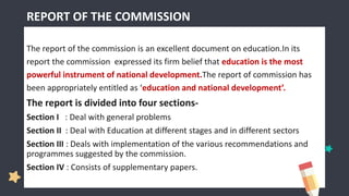 KOTHARI COMMISSION(1964-1966) | PPTX