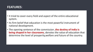 KOTHARI COMMISSION(1964-1966) | PPTX