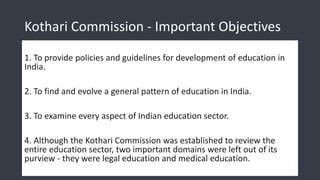 KOTHARI COMMISSION(1964-1966) | PPTX