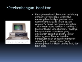 Presentation monitor | PPT