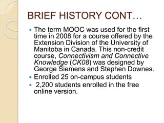 Presentation mooc | PPT