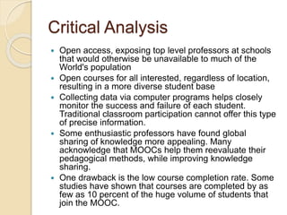 Presentation mooc | PPT