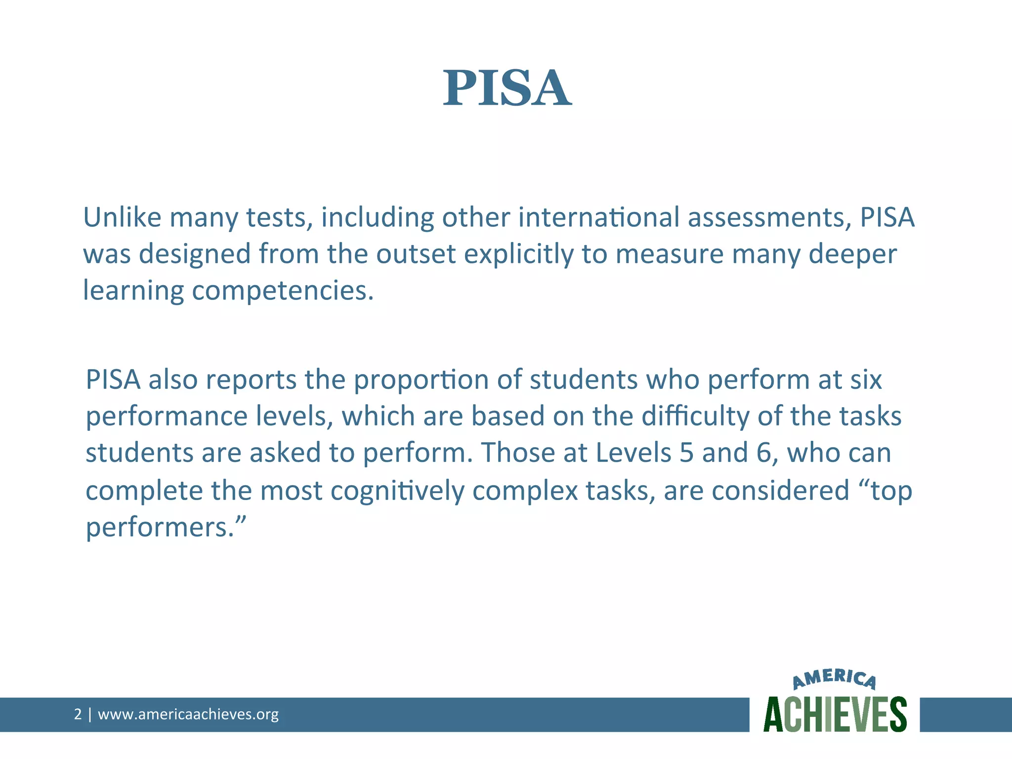 Assessing deeper learning | PPT
