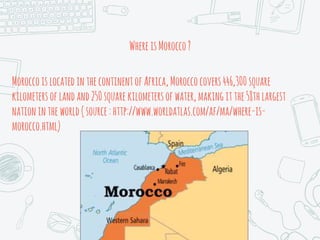Presentation morocco | PPTX