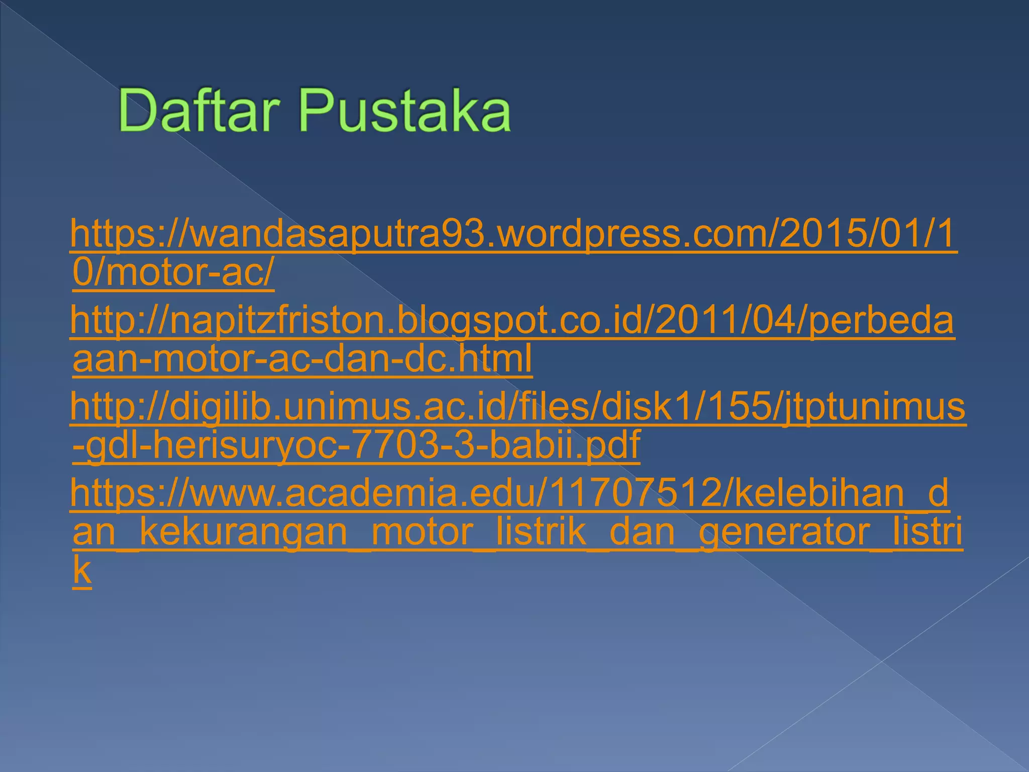 Presentation motor ac | PPTX