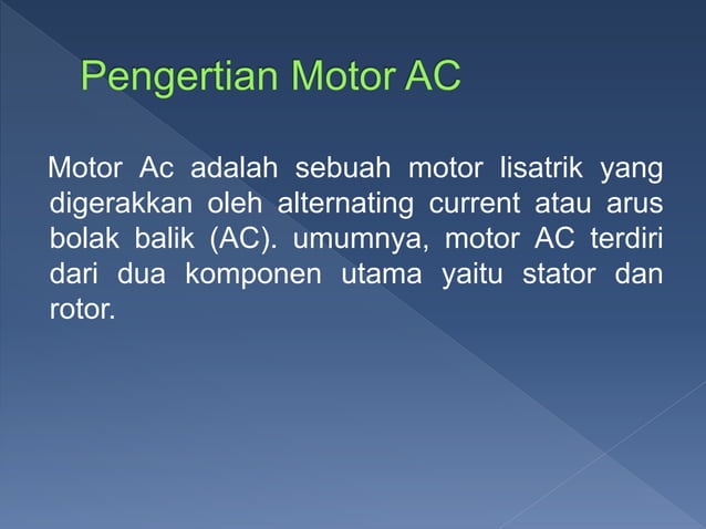 Presentation motor ac | PPT