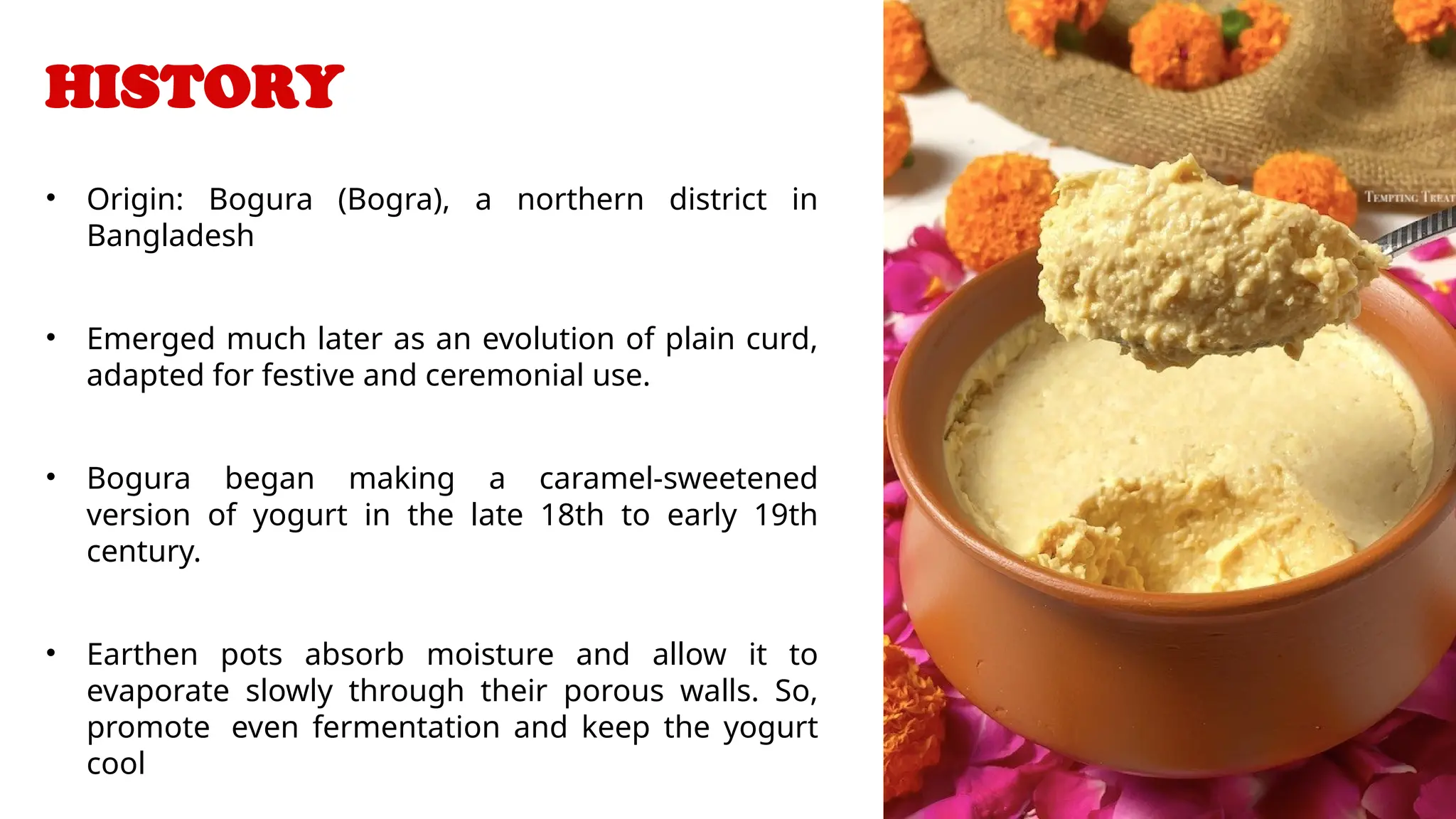 Misti Doi Bangladesh - Sweet Yoghurt মিষ্টি দই | PPT