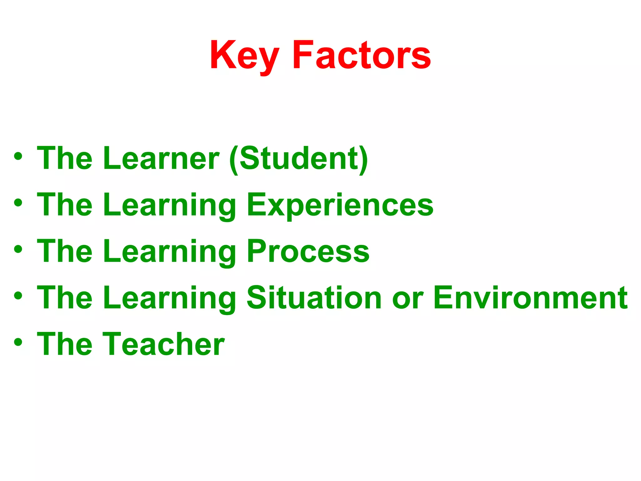 EDUCATIONAL PSYCHOLOGY FOR TEACHING AND LEARNING | PPT