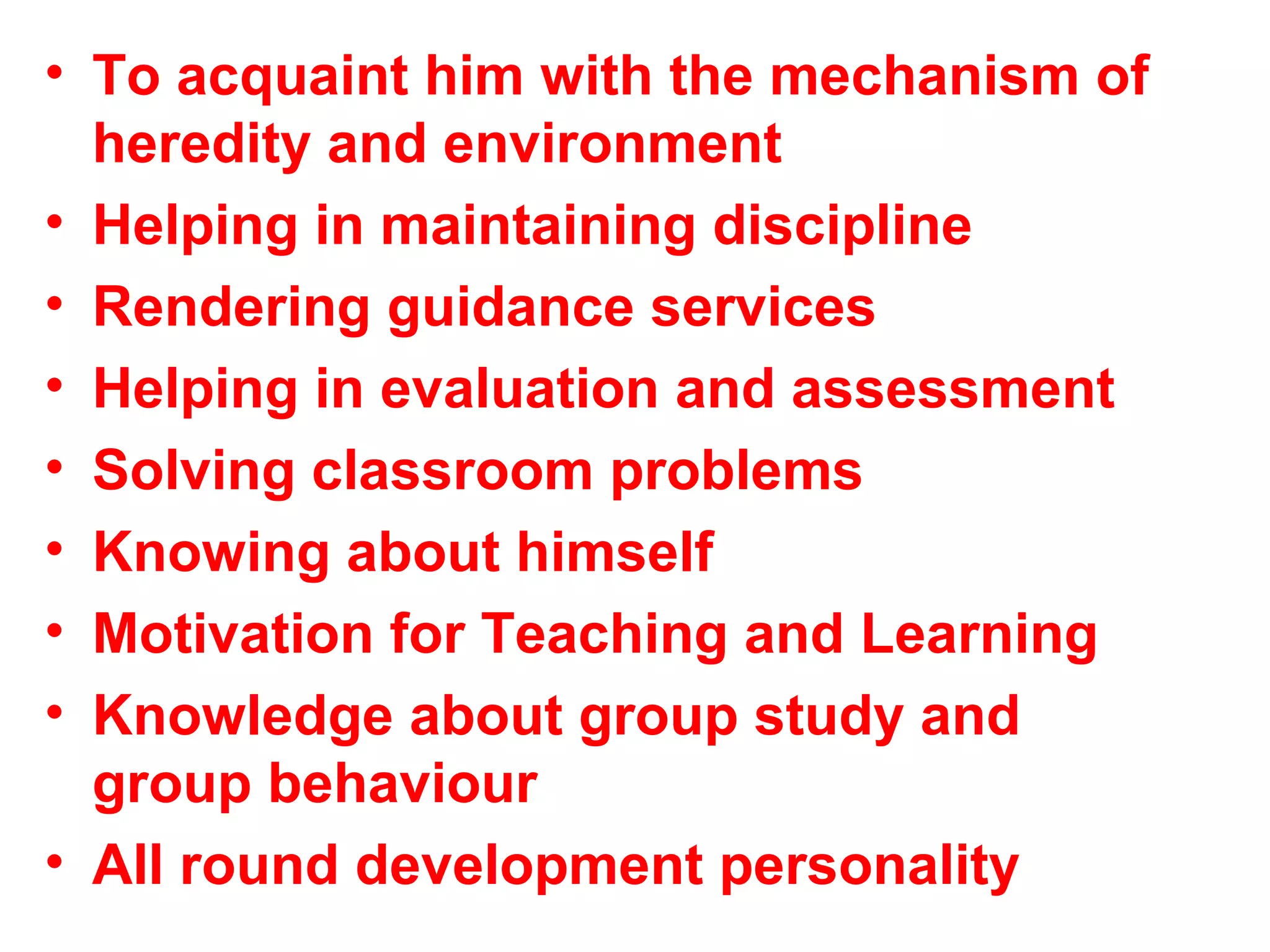 EDUCATIONAL PSYCHOLOGY FOR TEACHING AND LEARNING | PPT