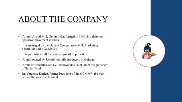 Amul Marketing Presentation | PPTX