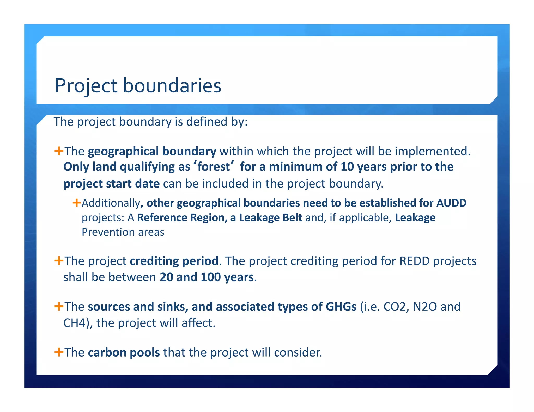 Linking international standards to REDD+ projects | PDF