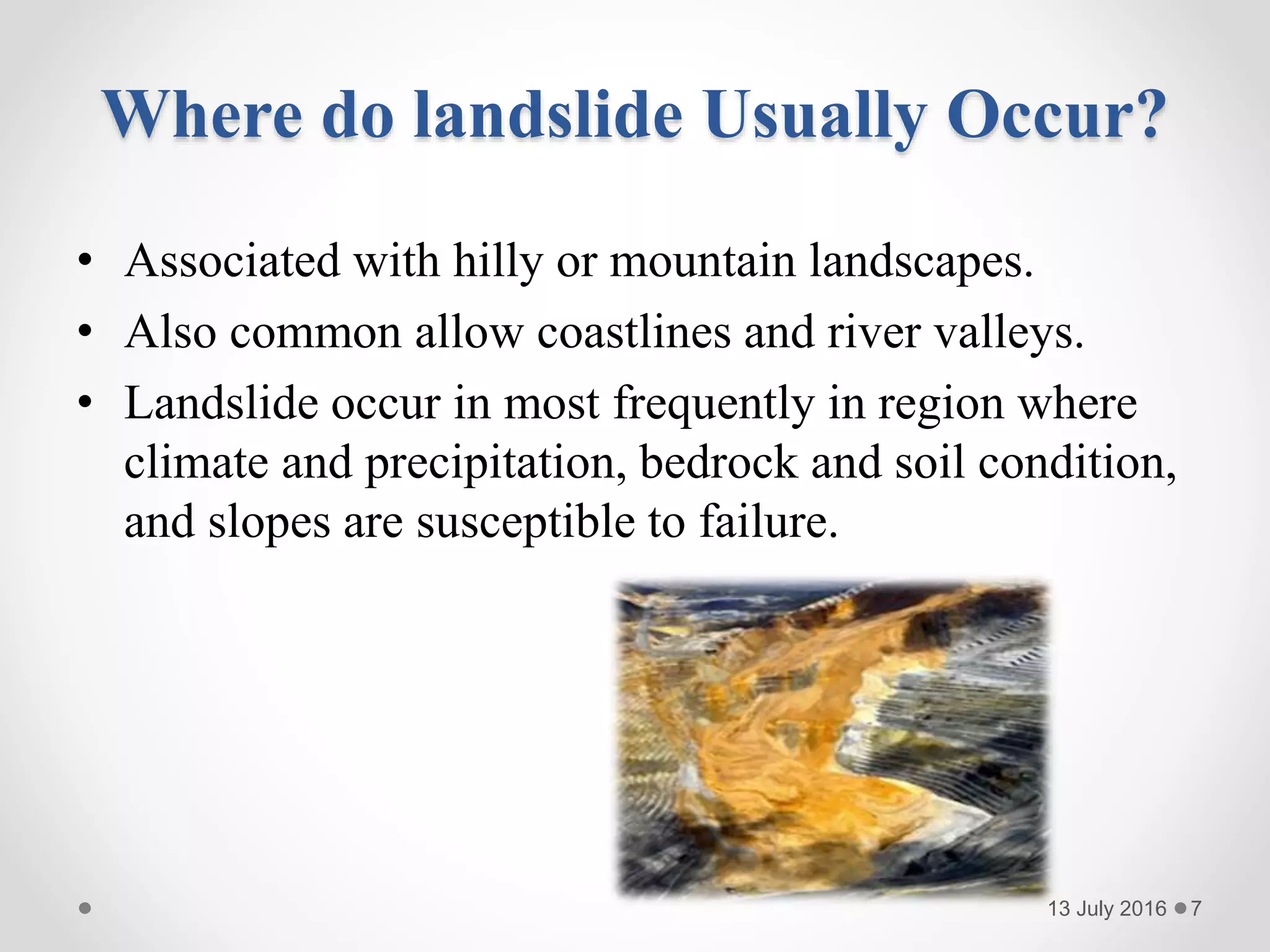 Landslide Safety Tips | PPTX
