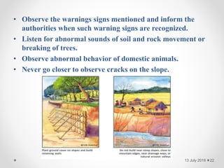Landslide Safety Tips | PPTX