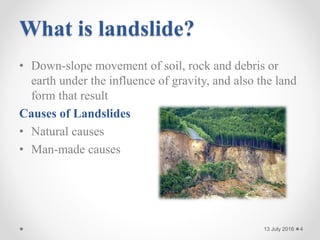 Landslide Safety Tips | PPTX