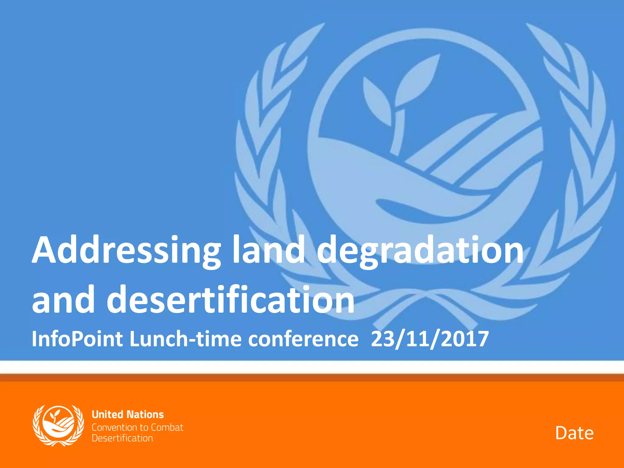 Addressing land degradation and desertification | PDF | Environment | Science