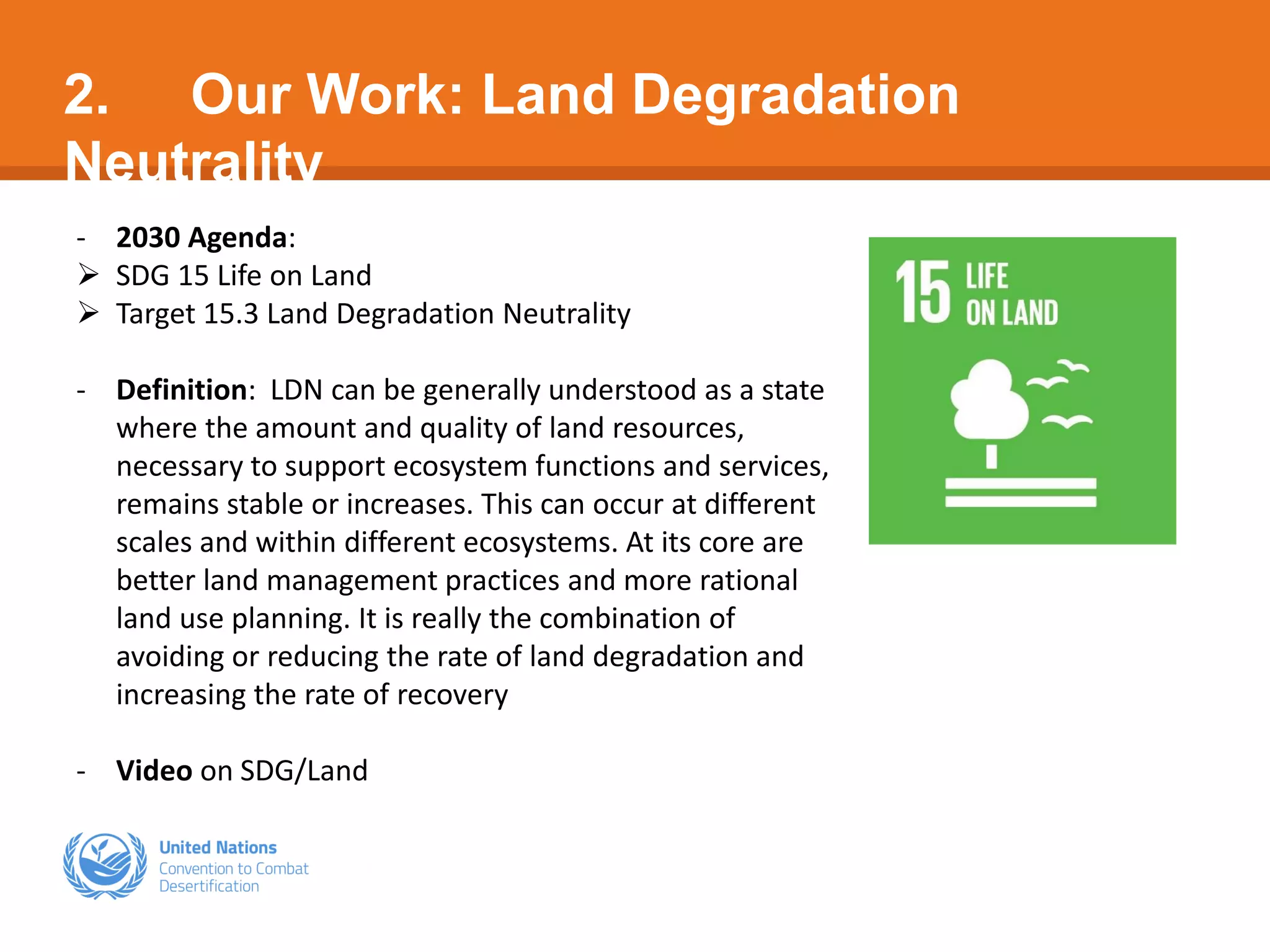 Addressing land degradation and desertification | PDF