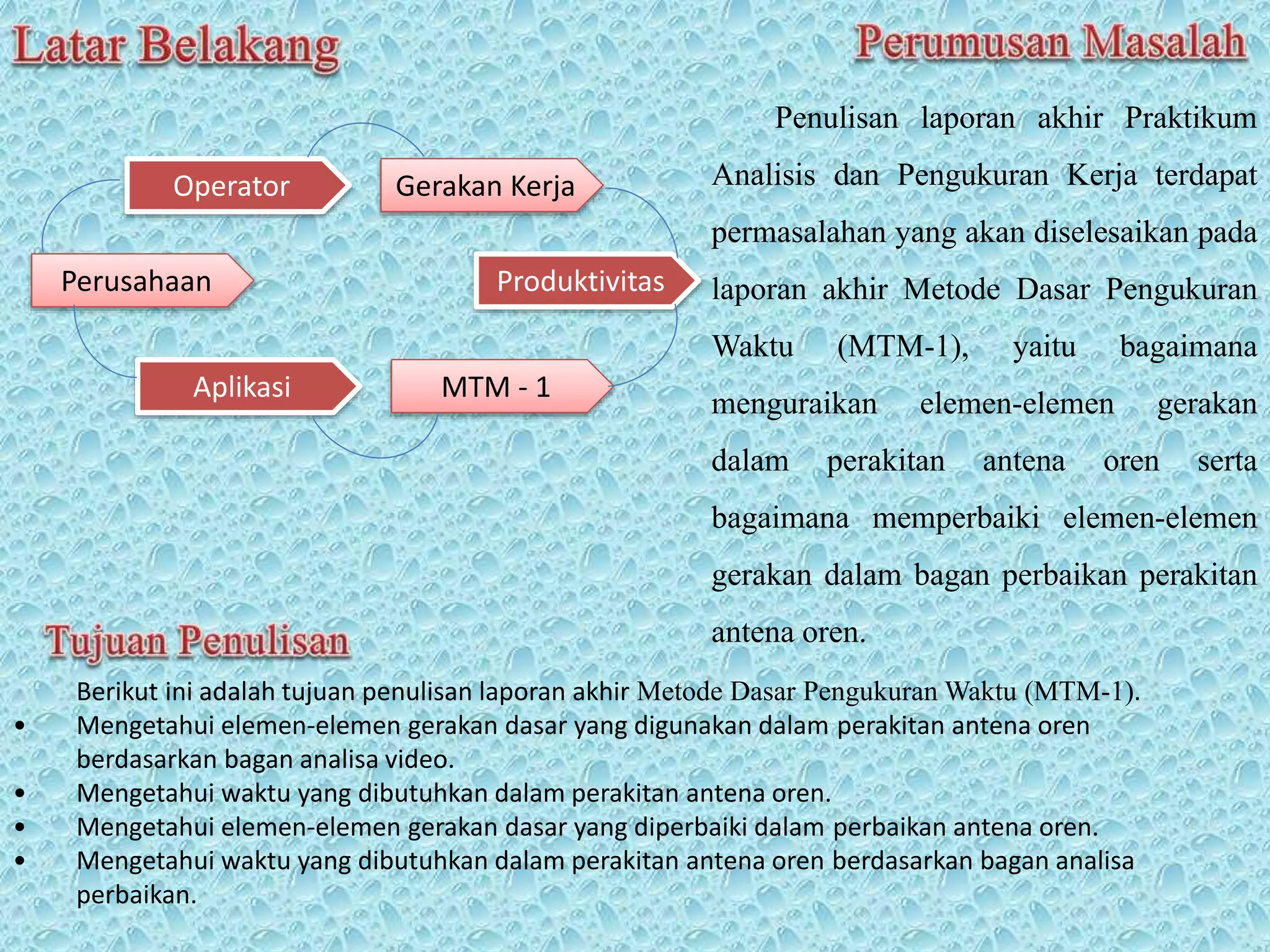 Method Time Measurement | PPTX