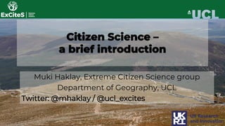 citizen science - a brief introduction | PDF