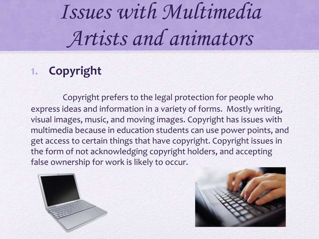 Multimedia Issues and Problems | PPTX