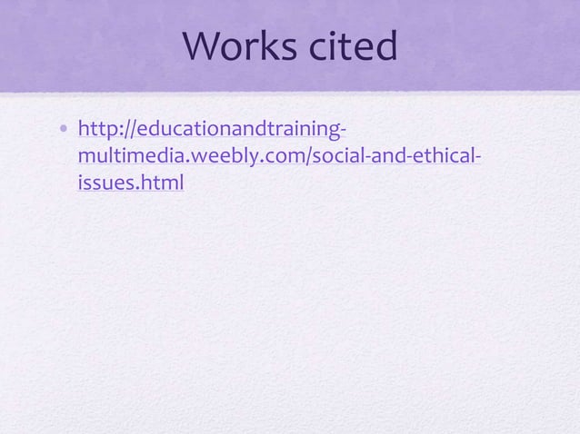 Multimedia Issues and Problems | PPTX