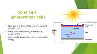 Presentation for Solar Cell applications.pptx