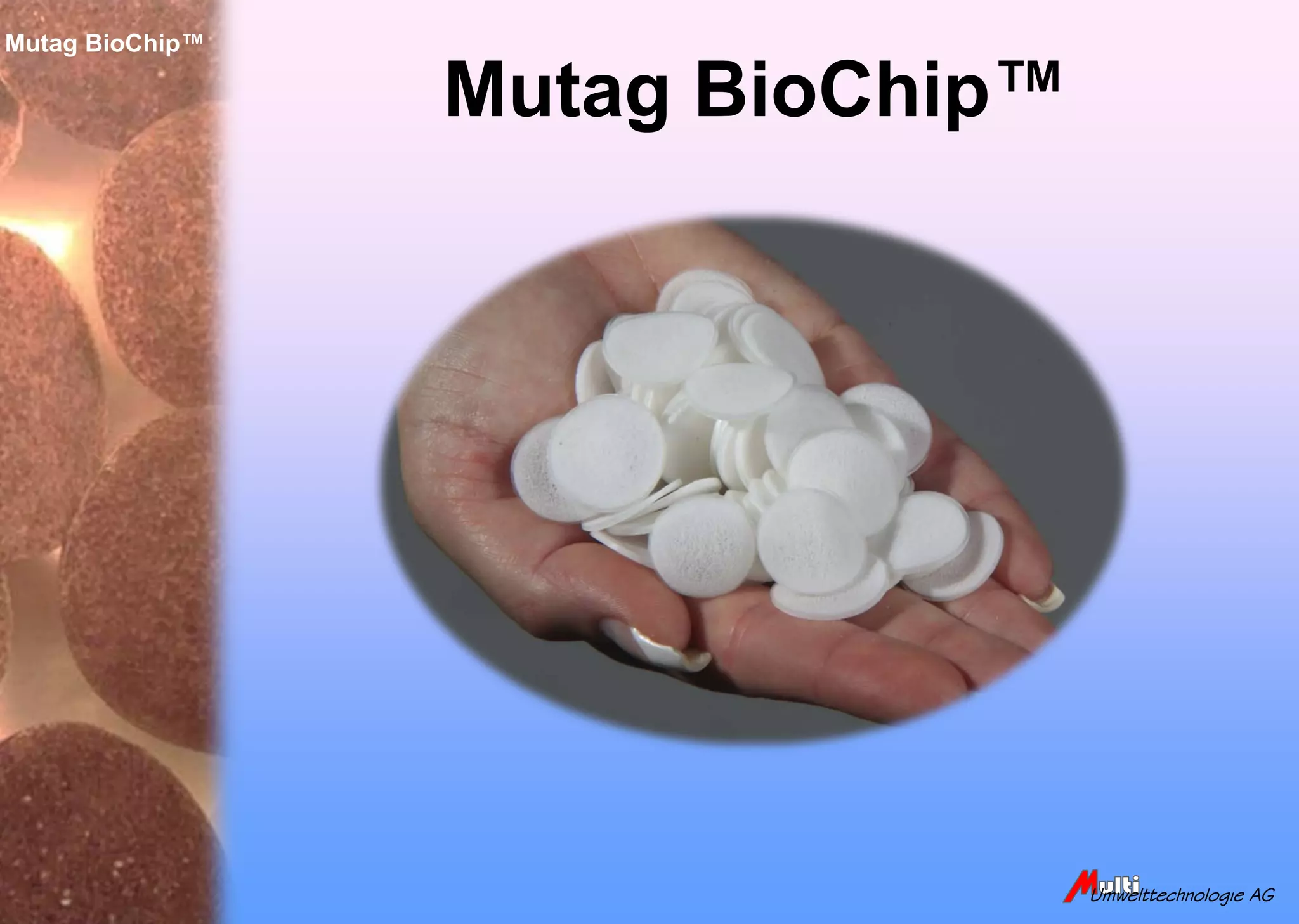 Presentation about Mutag BioChip: 3,000 m2/m3 high-performance biofilm ...