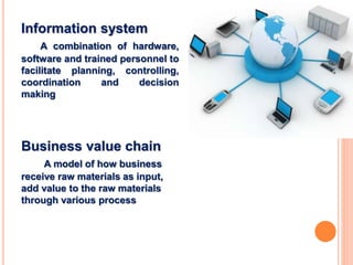 information system and value chain of wal-mart | PPT