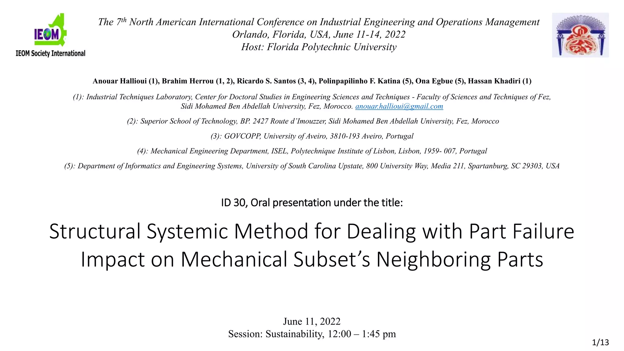 Presentation n6_IEOM Conference_USA_Orlando.pptx