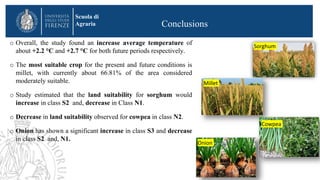 Crop suitability assessment under the perspective of climate change: a ...