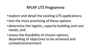 Livestock Identification and Traceability System [LITS] to Enhance ...