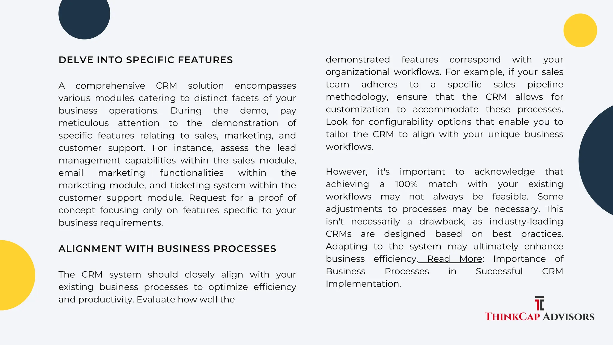 Navigating CRM Demos: A Comprehensive Guide From CRM Consulting Experts | PPT