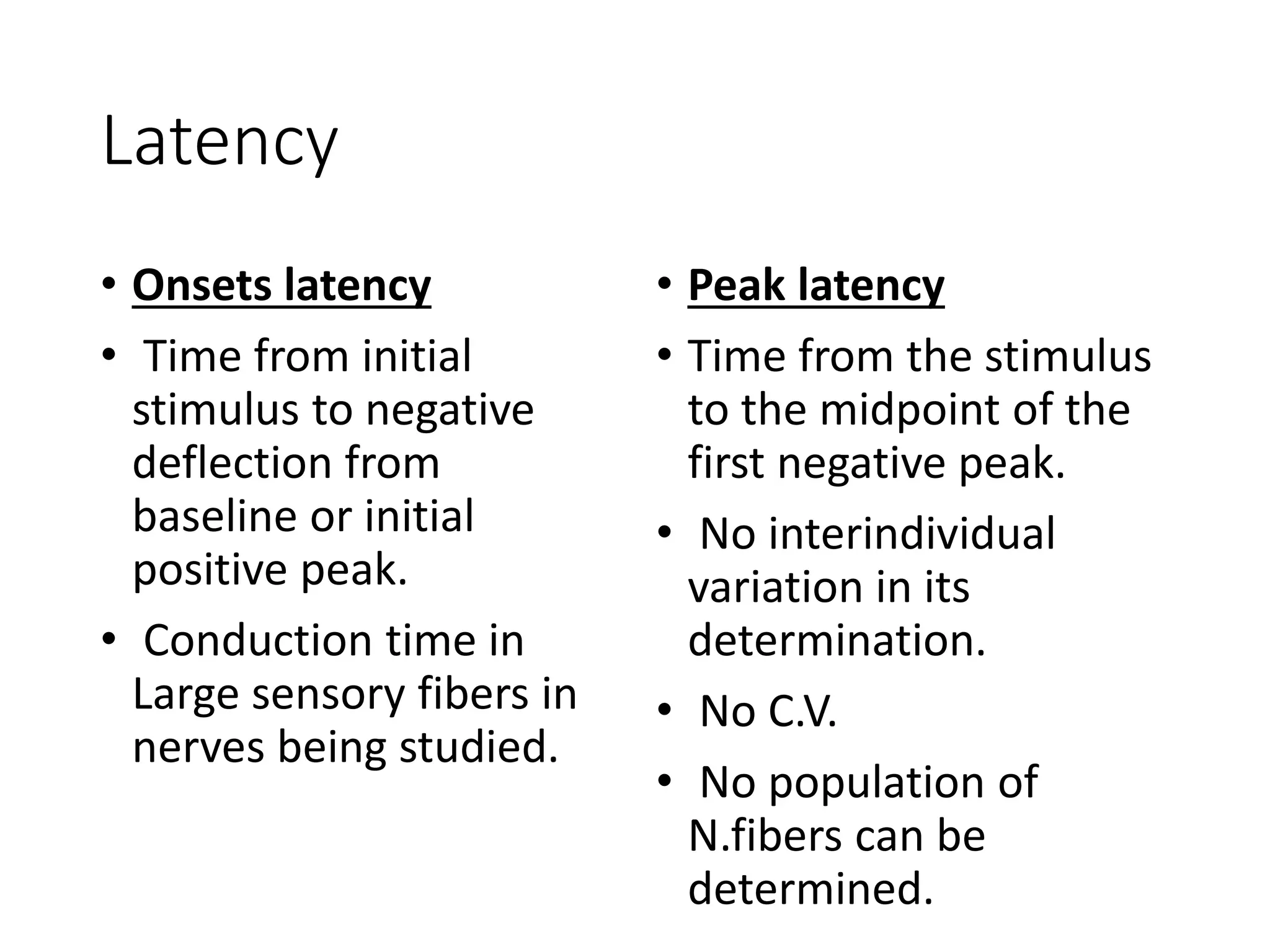 Basic overview of nerve conduction studies | PPTX