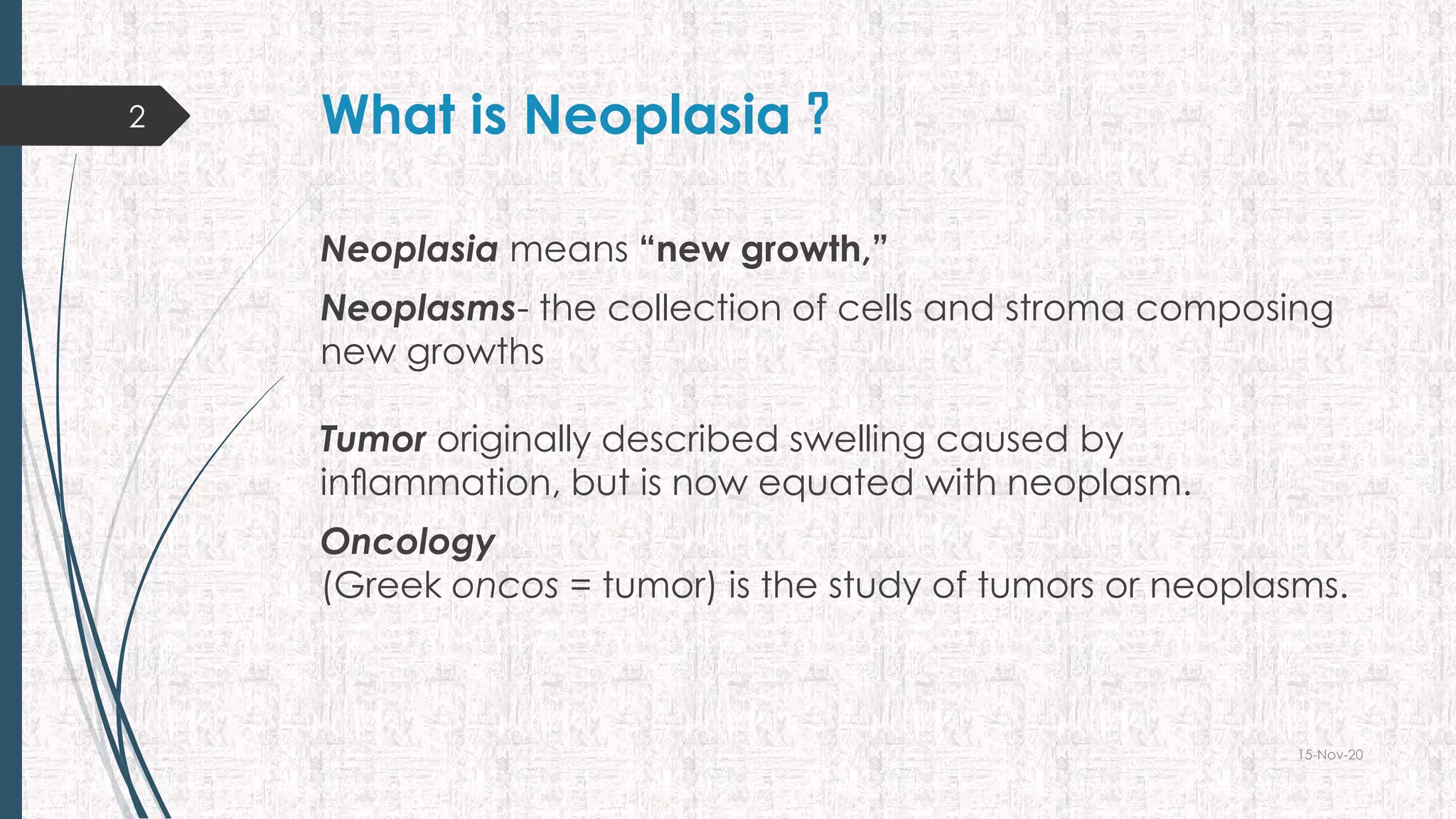 Introduction to Neoplasia | PDF