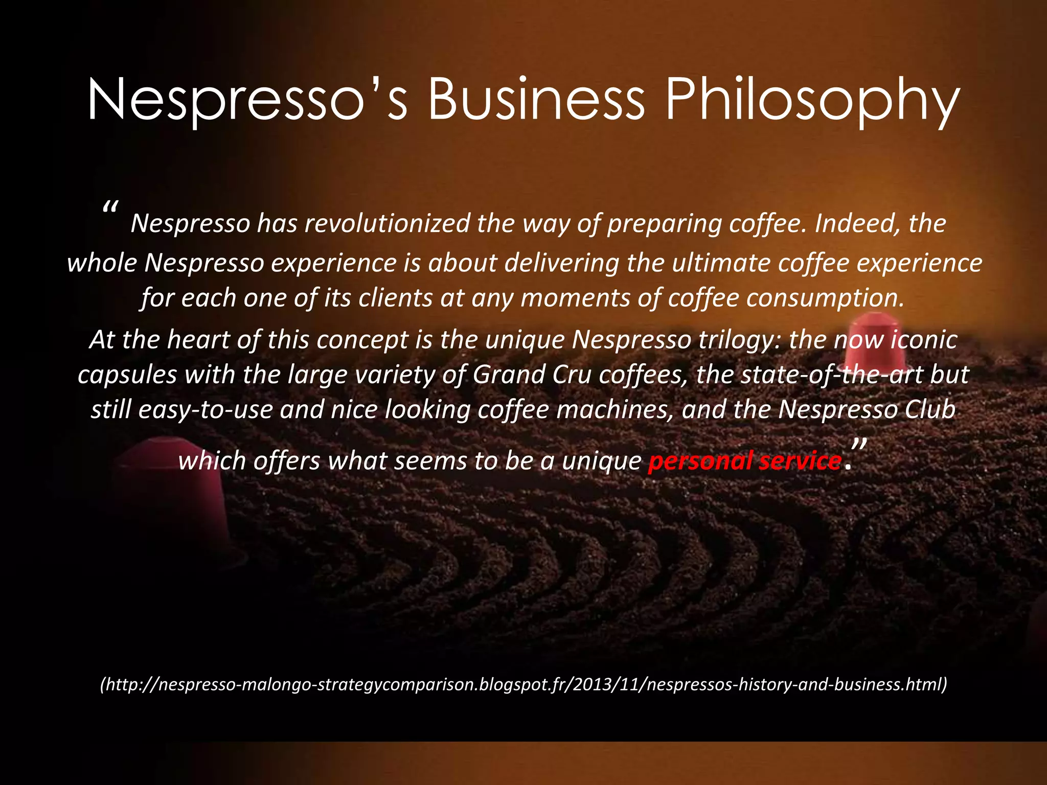 Presentation nespresso | PPTX