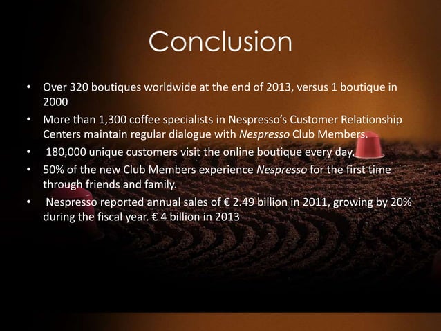 Presentation nespresso | PPTX