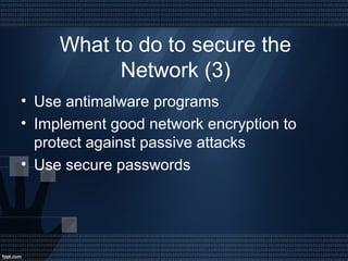 Presentation network security | PPT