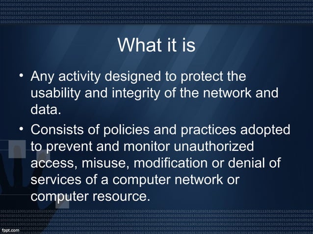 Presentation network security | PPT