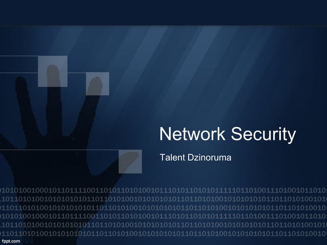 Presentation network security | PPT