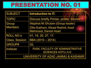 Introduction to I.T | PPT | Free Download