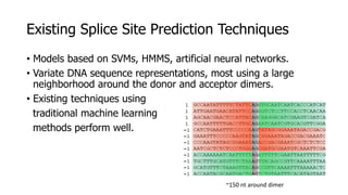 Splice site recognition among different organisms | PPTX