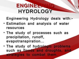 Hydrology | PPT