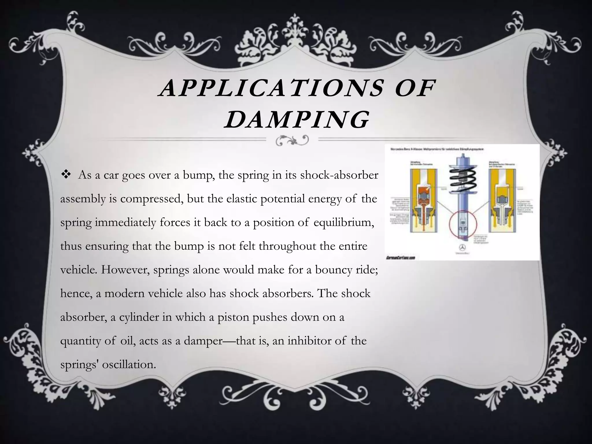 Damper and its elements | PPTX
